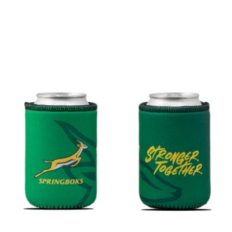 Springbok Champions Can Cooler 330ml Frosty Neoprene Coolers