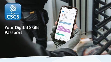 My Skills Part Of The New My Cscs App Official Cscs Website