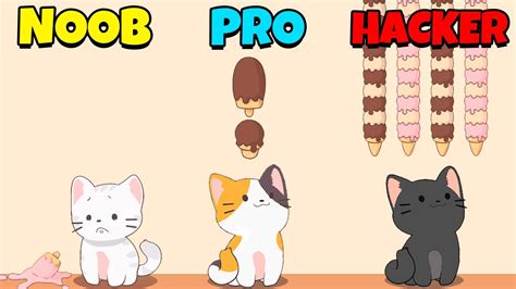 NOOB Vs PRO Vs HACKER Duet Cats YouTube