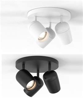 Spotlights 3 Or More On A Round Plate Lighting Styles