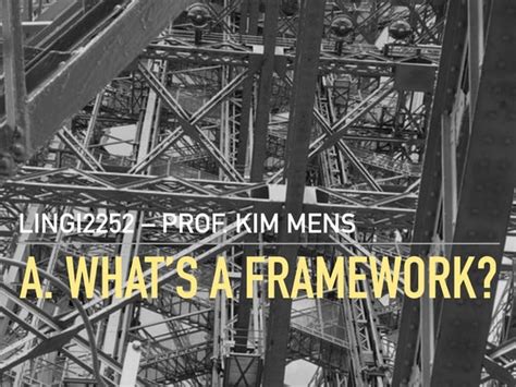 Object Oriented Application Frameworks Ppt