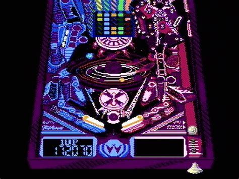 Screenshot Of Pin Bot Nes 1988 Mobygames