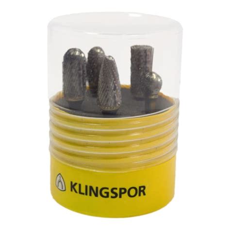 Klingspor 336927 Hf 100 Carbide Burr High Performance Set 5pack