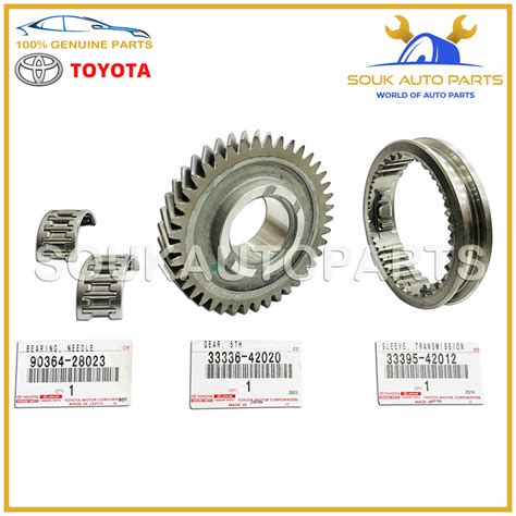 33336 42020 Genuine Toyota 5th Gear Repair Kit 41 Teeth Oem Rav4