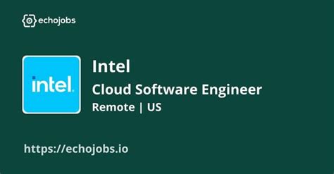 Intel Is Hiring Cloud Software Engineer Usd 186k 279k Remote Us Microservices Postgresql