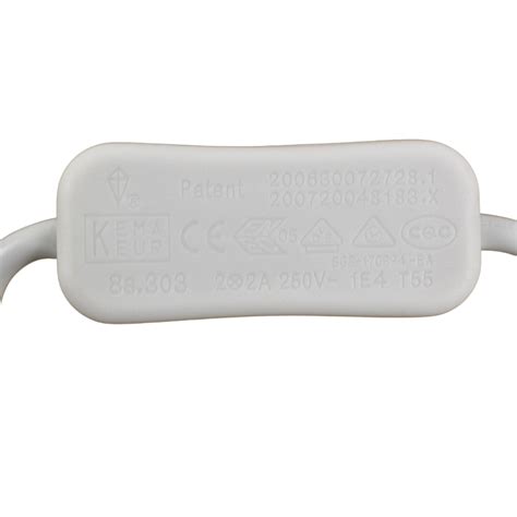 E27 Socket With Pvc Cable Switch And Plug