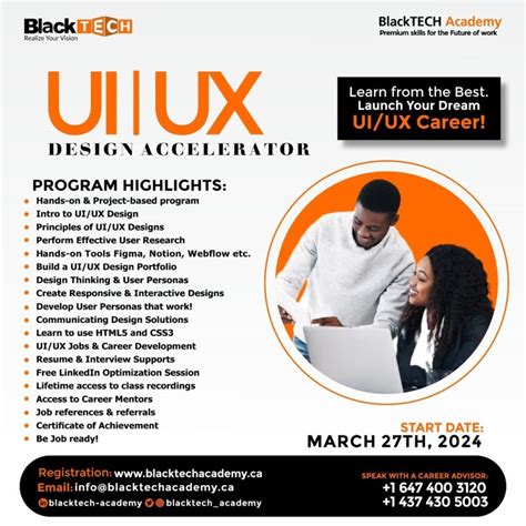 blacktech academy on linkedin uidesign uxdesign uiux techcareers