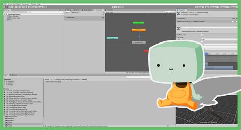 3 7 Creating And Configuring Animator Layers Unity Learn