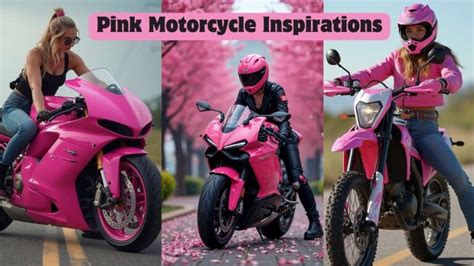 25 Pink Motorcycle Inspirations Modifications Youll Want To Try Now