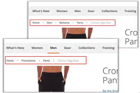 Magento 2 Breadcrumbs Types Benefits Show Add Remove Customize