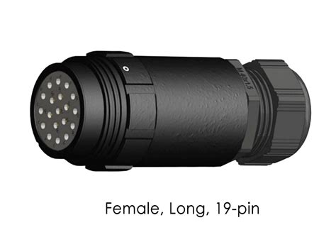 Ceep Connectors 19 Pin Lighting Solder Plugs And Extender Mtn Shop