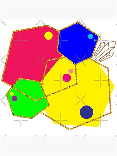 Geomtry Poster By Ronielle Redbubble