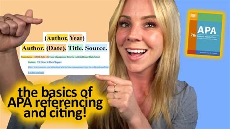 master how to cite evidence in apa format step by step