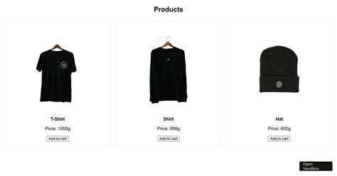 Composable React Initial Example Codesandbox