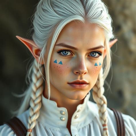 Meet The Semi Elf Warrior Strength And Elegance