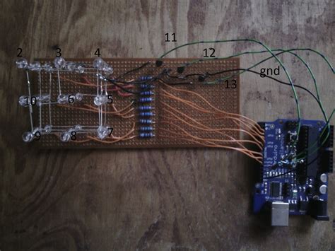 making an arduino 3x3 led cube in less than 30 minutes 8 steps