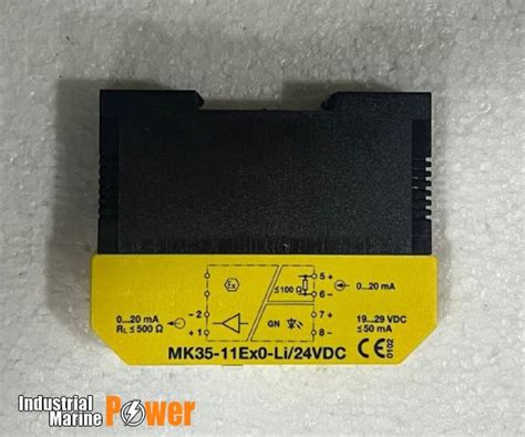 Turck Mk35 11ex0 Li 24vdc Multi Module Analog 19 29vdc