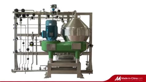 Palm Oil Disc Centrifuge Separation Machine From Shenzhou Palm Kernel