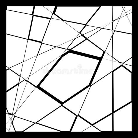 Tessellating Random Triangles Pattern Background Fitting Space Stock Vector Illustration Of