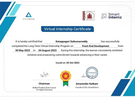 Sai Kumar Reddy Katappagari On Linkedin Apsche Longtermvirtualinternship Smartinternz