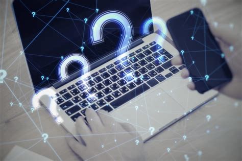 Premium Photo Future Technology Security And Cyber Protection Concept With Front View On