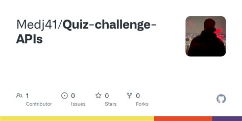Github Medj41quiz Challenge Apis