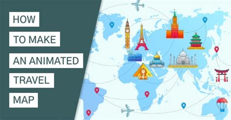 How To Make Travel Map Animation Easy As