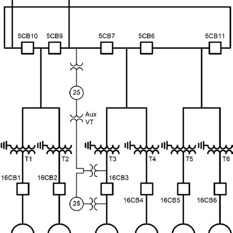 simplified one line diagram of generating plant on ring bus download
