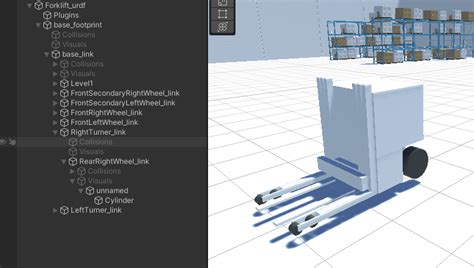 use a predefined vehicle model unity simulation