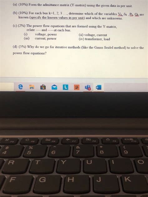 Solved A Single Line Diagram Of A Three Bus Power System Chegg