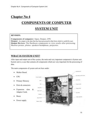 Computer System UNit Every Thing DOC