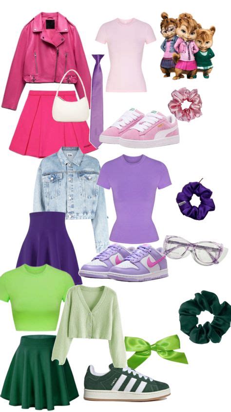 Chipettes Outfits