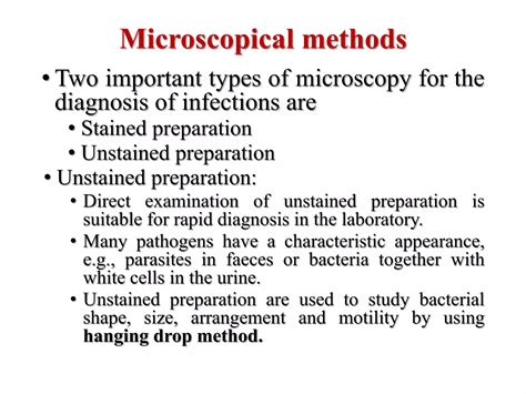 4 Laboratory Methods For Identification Of Microorganisms Microbiology Pptx