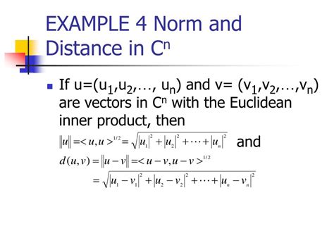Ppt 10 4 Complex Vector Spaces Powerpoint Presentation Free Download