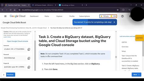 Dataflow Qwik Start Templates Gsp192 Full Detailed Solution Youtube