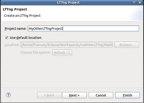 linux tools project lttnglegacy user guide eclipsepedia