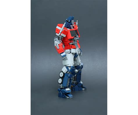 Lego Moc Optimus Prime By Framen Rebrickable Build With Lego