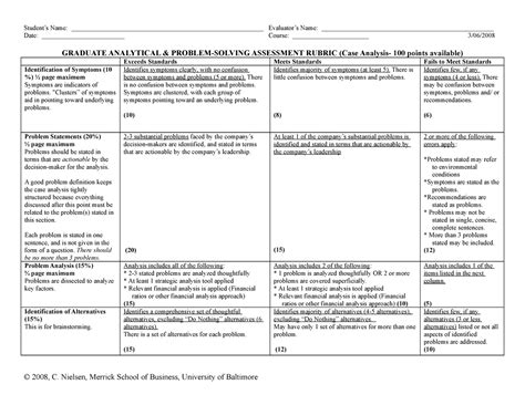 Sample Graduate Analytical Problem Solving For Example Only 4