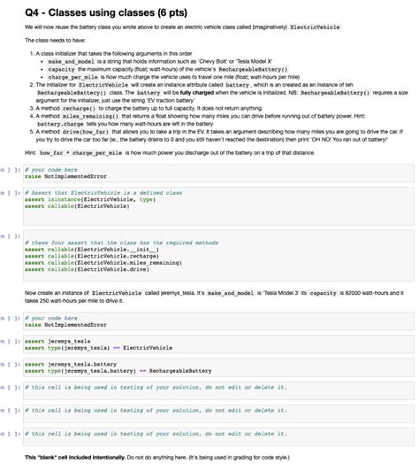 Solved Q4 Classes Using Classes 6 Pts We Will Now Reuse