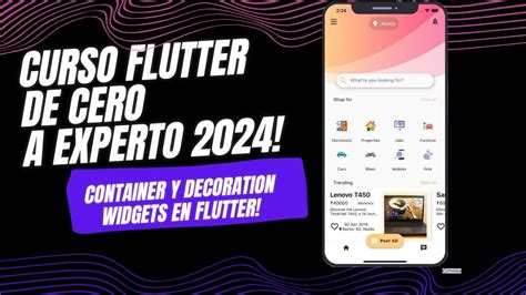 Container Y Boxdecoration En Flutter Youtube