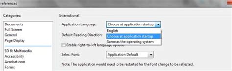 Change Language Settings On Adobe Reader