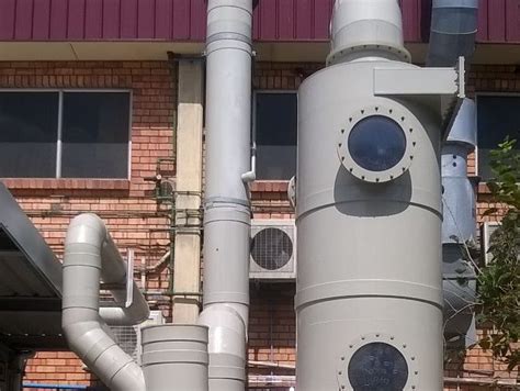 vertical counter flow vcf scrubbers polimatrix plastic engineered