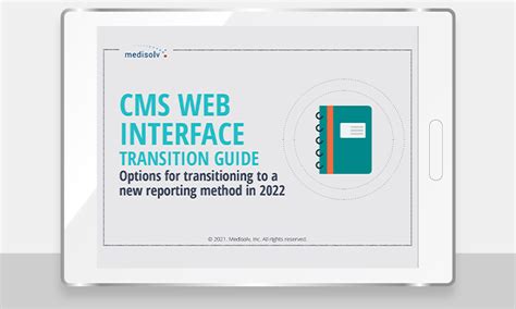 Cms Web Interface Options For Transitioning To A New Reporting Method