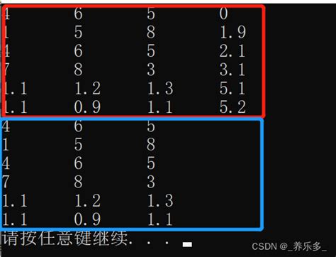 C：vector操作笔记double Aandvector B Csdn博客
