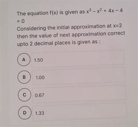 Solved The equation f x is given as x³ x² x Chegg com