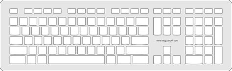 Logitech K740 Usb Wired Keyboard Keyguard Keyguard Assistive Technology