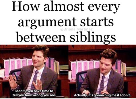 Growing up with siblings | Funny relatable memes, Siblings funny ...