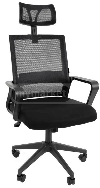 საოფისე სავარძელი ნეონი შავი ბადიანი თავით მეორადი და ახალი