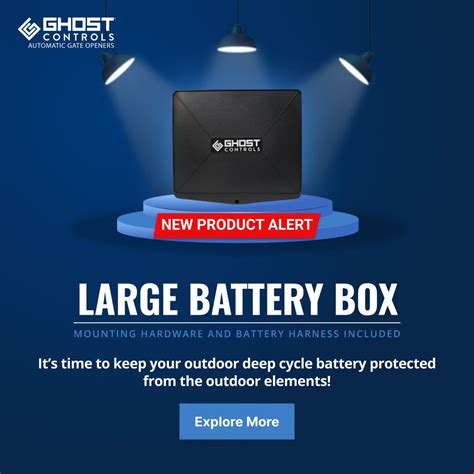 Ghost Controls On Linkedin Largebatterybox Batterybox Automaticgateopener Homesecurity…