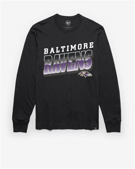 Baltimore Ravens Polished 47 Franklin Long Sleeve Tee